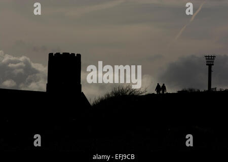 Pakefield church beacon Stock Photo - Alamy