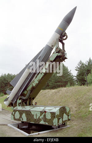 S-200 Vega (SA-5 Gammon) anti-aircraft missiles Stock Photo - Alamy