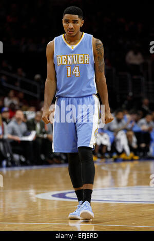 Denver Nuggets guard Gary Harris (14) in the first half of an NBA ...