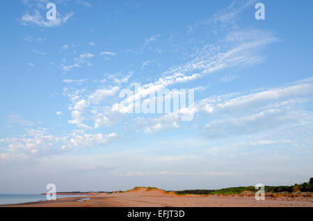 Red sand beach at Prince Edward Island, Canada Stock Photo - Alamy
