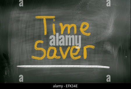 Time Saver Concept Stock Photo - Alamy