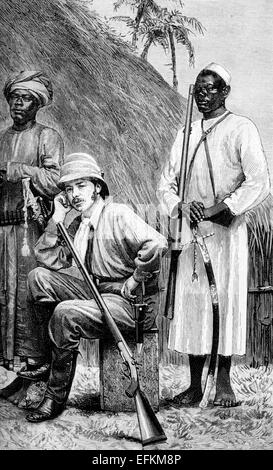 JOSEPH THOMSON Scottish explorer of Africa 1858 to 1895 with his ...