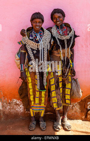 Two Women From The Tsemay Tribe At The Key Afer Thursday Market, The ...