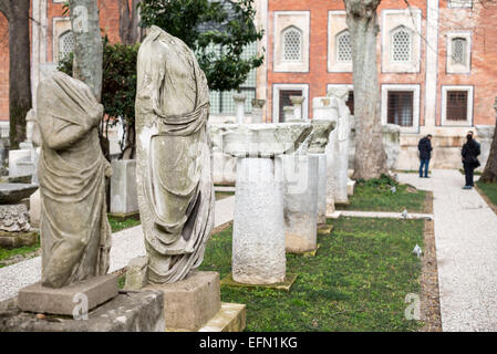 Istanbul Archaeology Museums Marble Statues And Columns Istanbul Turkey ...
