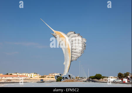 Sailfish roundabout in Umm al Quwain, UAE Stock Photo - Alamy