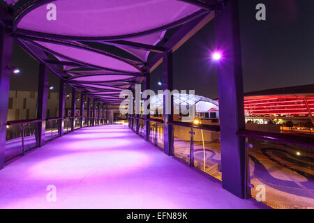 Ferrari World Theme Park entrance hall interior Stock Photo - Alamy