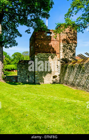 The Elizabethan Upnor Castle on the Hoo peninsula in north Kent ...