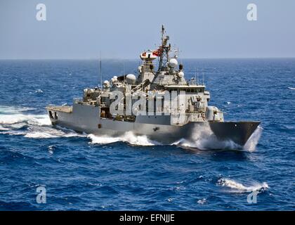 Turkish Navy G Class Frigate TCG Gökova F496 (ex-USS Samuel Eliot ...