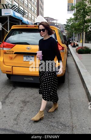 Sarah Paulson seen in Soho in New York City Featuring: Sarah Paulson ...
