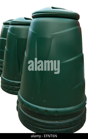 PLASTIC GARDEN COMPOST BINS Stock Photo - Alamy