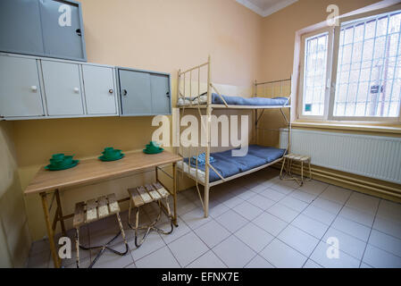Cell in Bialoleka Prison and Correctional Facility in Warsaw, Poland ...