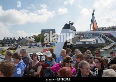 Cape Clear Ferry leaving Baltimore Harbour West Cork Ireland Stock ...