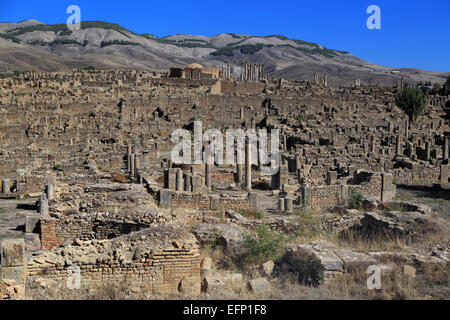 Algeria, Djemila City, Roman ruins of Djemila City, UNESCO, W.H ...