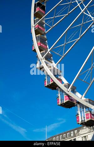 The Nottingham wheel situated in the old market square England UK Stock ...