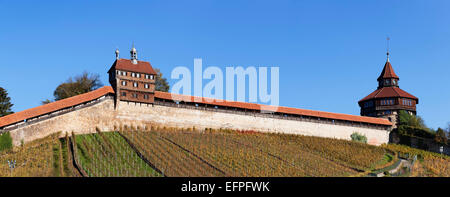 dicker turm in esslingen Stock Photo - Alamy