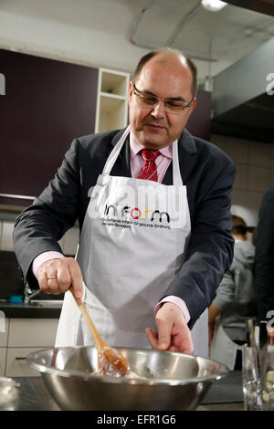 Berlin, Germany. 09th Feb, 2015. Herbert Grönemeyer attending the 'Life ...