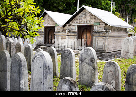 Hukuru Miskiiy, or Old Friday Mosque, in Male, Maldives Stock Photo - Alamy