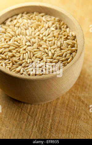Oats Grain With Husks Removed Stock Photo - Alamy