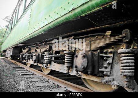suspension system of train Stock Photo - Alamy