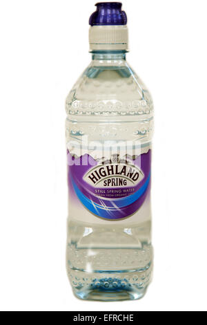 Bottles of Highland Spring water Stock Photo - Alamy