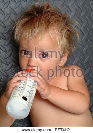 13 month old boy wearing a hi-vis jacket Stock Photo, Royalty Free ...