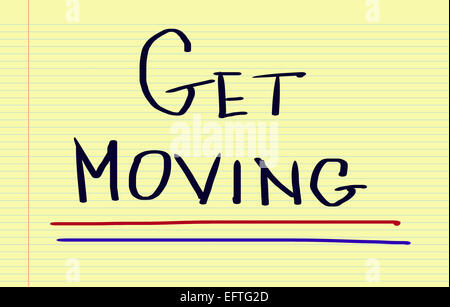 Get Moving Concept Stock Photo - Alamy