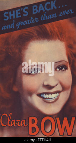 Call Her Savage Clara Bow Movie Poster Stock Photo Alamy