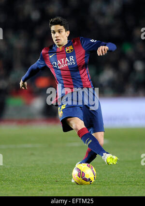 MARC BARTRA, BARCELONA FC, 2015: Marc Bartra of Barcelona drives into ...
