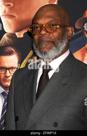 Samuel L. Jackson attending "Kingsman: The Secret Service" World ...