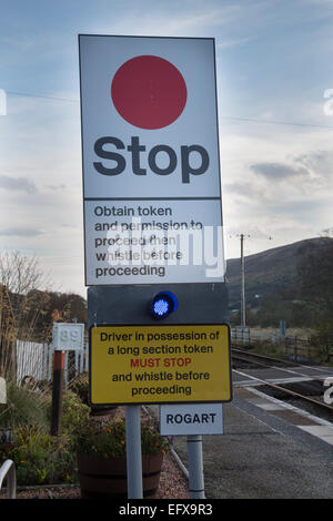 Rogart Railway Station, Highlands, Scotland Stock Photo - Alamy