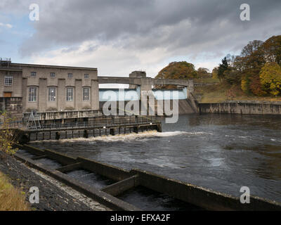 Pitlochry hydroelectric dam, Perth and Kinross, Scotland Stock Photo ...