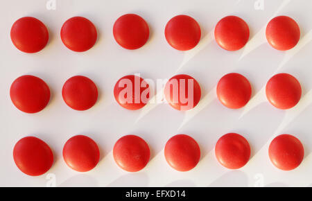 dot candies on strip of paper Stock Photo - Alamy