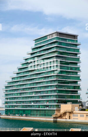 Apartment building in the Al Bandar neighbourhood in Al Raha Beach ...