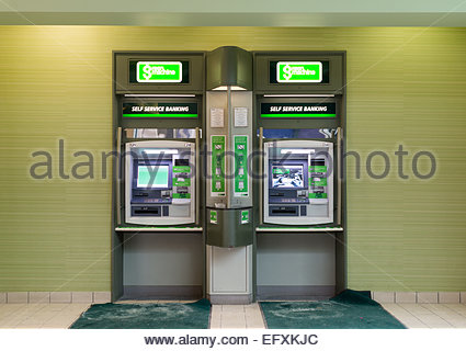 ATM cash machine, TD Bank, Miami, Florida, USA Stock Photo - Alamy