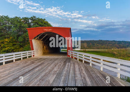 Madison County, IA: Hogback covered bridge (1884) on North River in ...