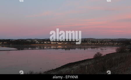 Invergowrie at dawn Scotland February 2015 Stock Photo - Alamy