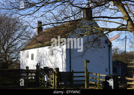 George Stephenson's birthplace near Wylam North East England UK Stock ...