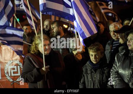 Greek far-right Chrisy Avgi. Greek party Chrisy Avgi (Golden Dawn ...