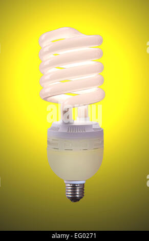 Low energy light bulb glowing Stock Photo - Alamy