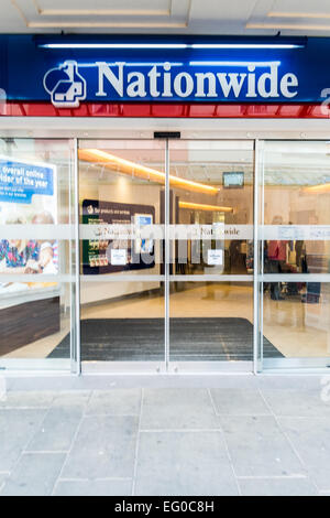 nationwide bank shop sign Stock Photo - Alamy