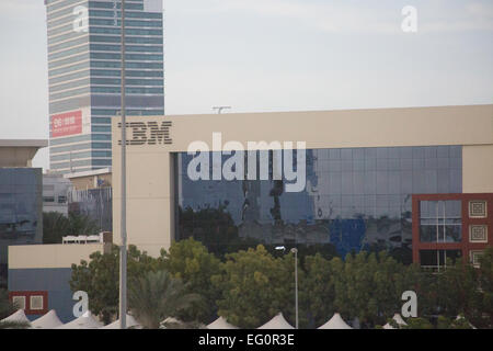 IBM office building at Dubai Internet City in United Arab Emirates UAE ...