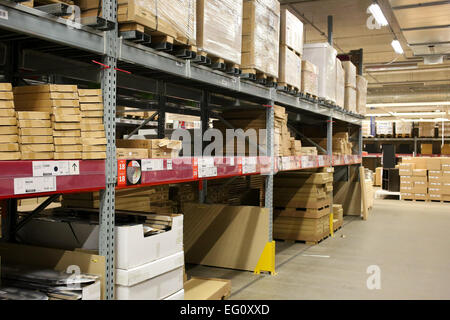 Self service activity area at IKEA store in Lakeside, Thurrock Essex ...