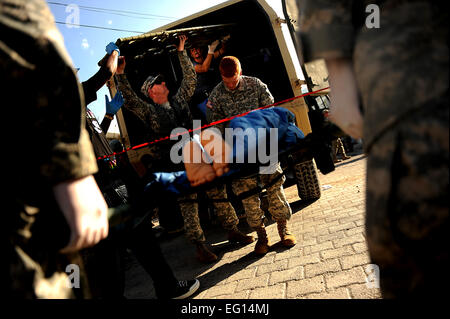Soldiers of the 1-325 Airborne Infantry Regiment, 2nd Brigade Combat ...
