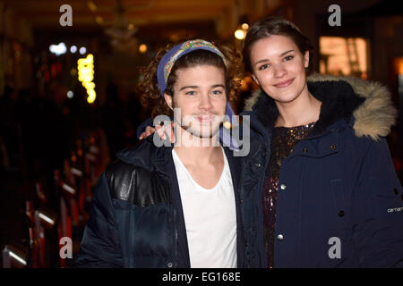 Jascha Rust and girlfriend Helene attending the 99Fire Films Award 2015 ...