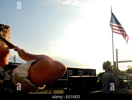 U.S. Marine Corps Maj. David J. Palka, assistant battalion inspector ...