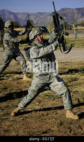Airmen from the 75th Security Forces Squadron participate in the ...
