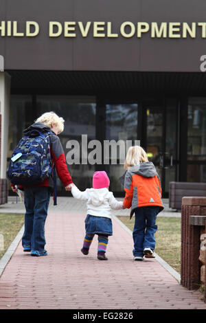 U.S. Air Force child development center in building 288 at RAF ...