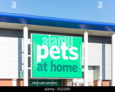 Pets at home shop pet food retailer shopping sign name store exterior ...