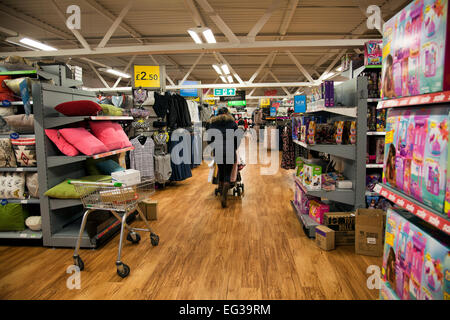 George at Asda supermarket fashion Stock Photo - Alamy
