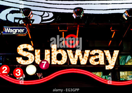 Times Square Subway station, Midtown, Manhattan, New York City, New ...